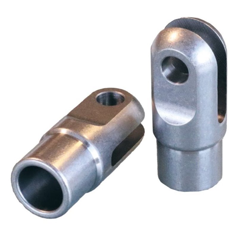 Slot Clevis à souder pour tube 25x1,5.