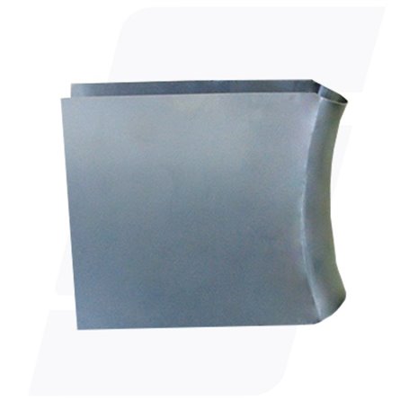 Gousset droite incurvé pour cage arceau suivant FIA. Pour tube 40mm.